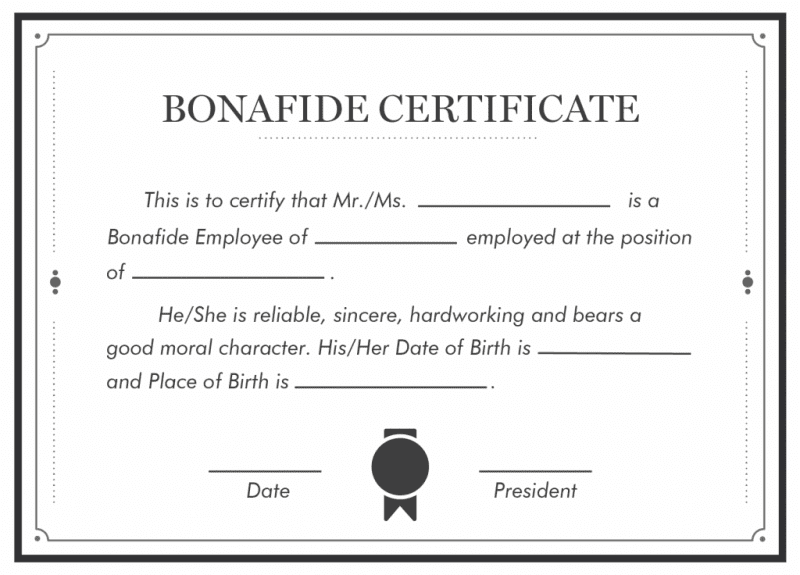 Application for Bonafide Certificate: Format & Samples | Leverage Edu