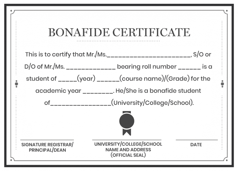 What is a Bonafide Certificate: Uses, Format, and Application Download (PDF Available)