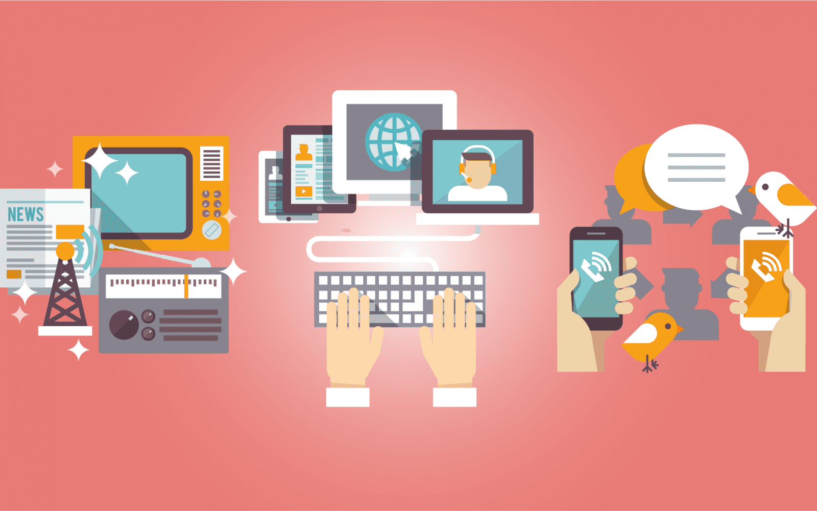 Media Convergence Meaning, Types, Examples, Benefits - Leverage Edu