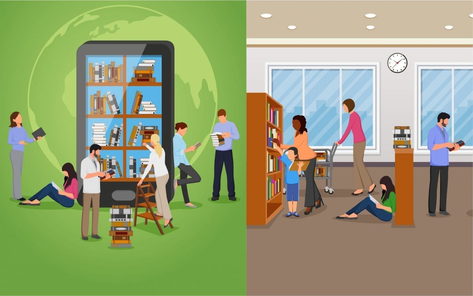 eBooks vs Printed Books: The Unfinished Battle!- Leverage Edu