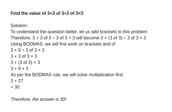 How to Solve BODMAS Questions: Tips, Sample, Worksheets