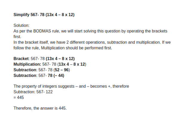 How to Solve BODMAS Questions: Tips, Sample, Worksheets