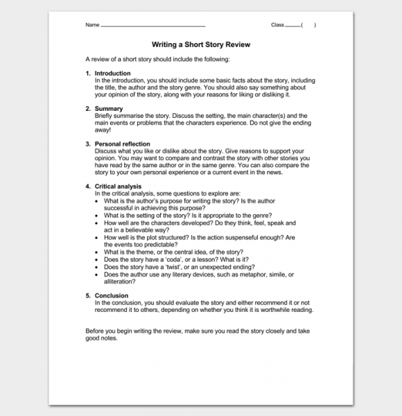 Story Writing Format: Story Writing Topics for Class 9 to 12