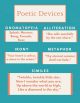 Poetic Devices with Examples: 50+ list with Meaning and Uses