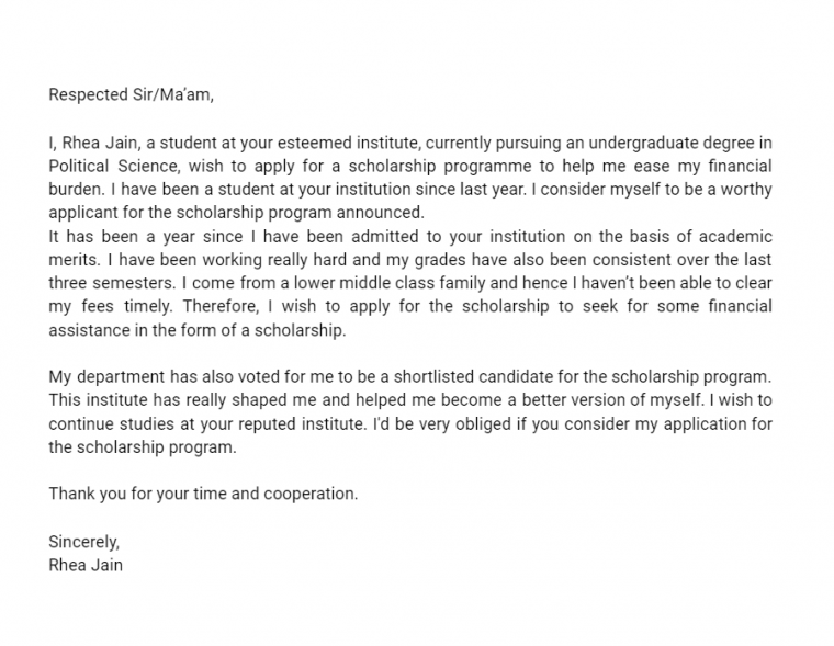 Motivation Letter Examples, Format & Samples for Job, University