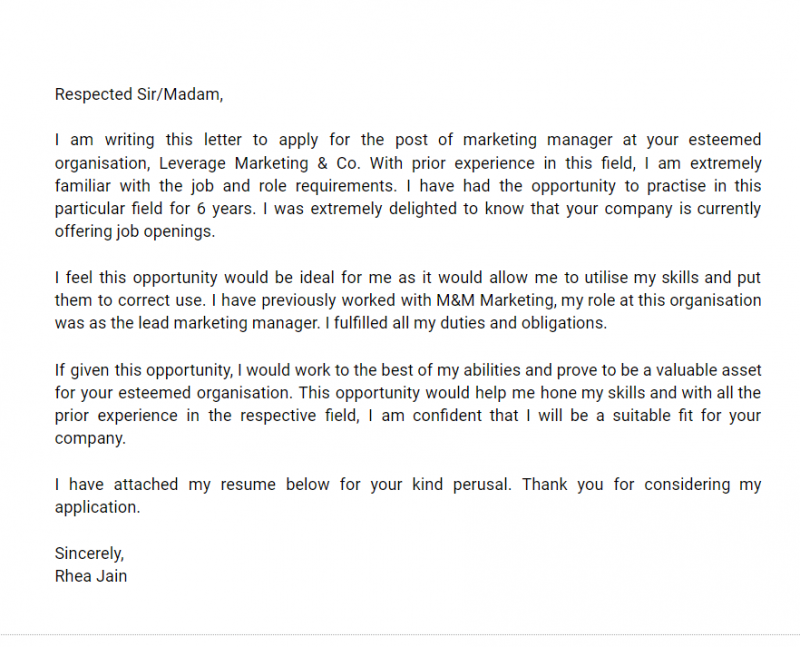 Motivation Letter Examples, Format & Samples for Job, University