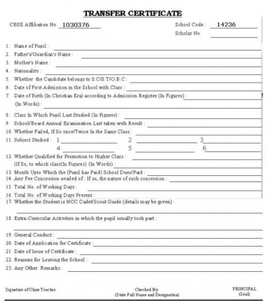 Transfer Certificate Guide for Study Abroad Students: Format, Uses ...