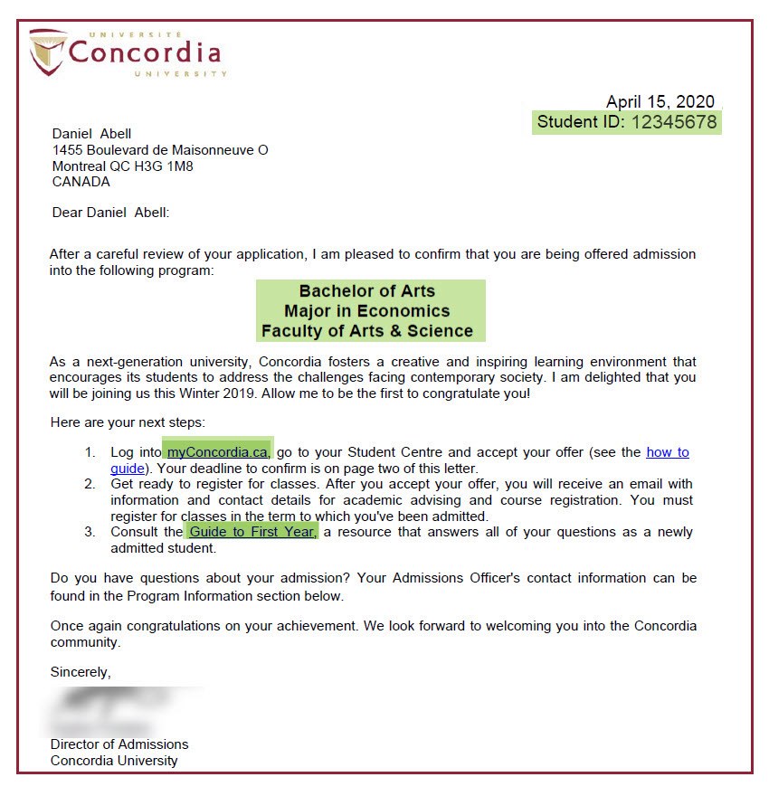 Type of Offer Letters for Study Abroad Students - What is Conditional ...
