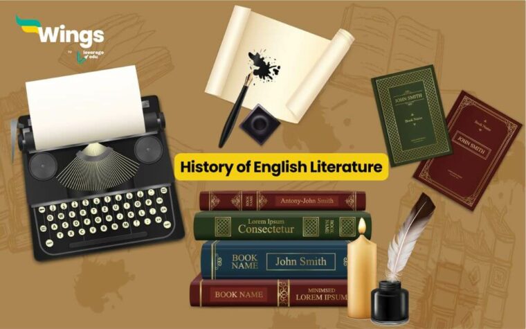 History of English Literature: Chart, Books & Notes PDF