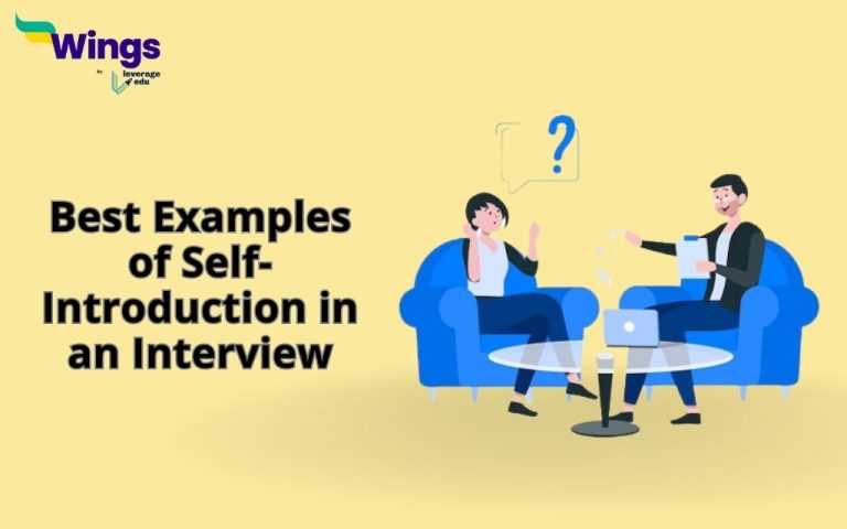 Best Examples of Self-Introduction in an Interview | Leverage Edu Explore