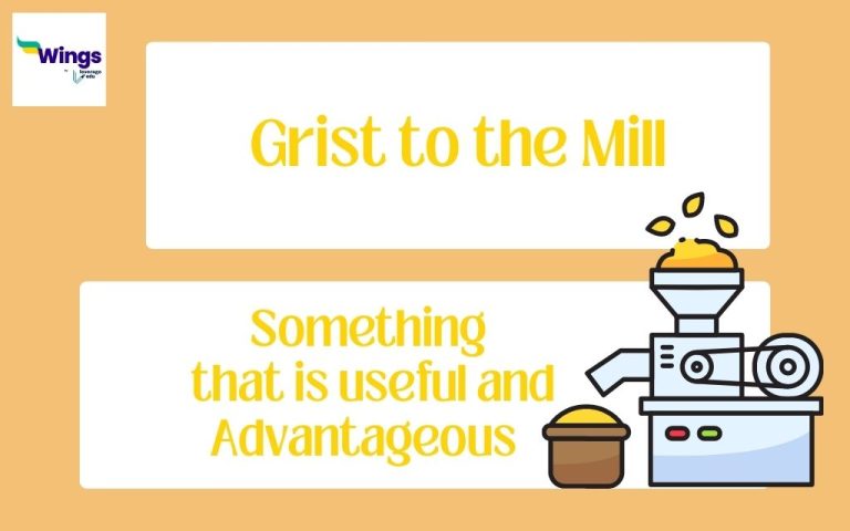 Grist to the Mill Meaning, Example, Synonyms | Leverage Edu Explore