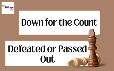 Down for the Count Meaning, Examples and Synonyms | Leverage Edu Explore