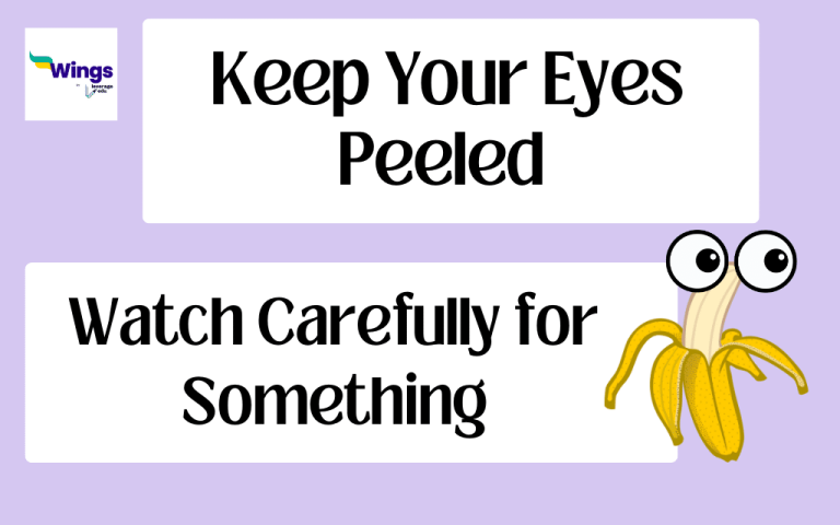Keep Your Eyes Peeled Meaning, Examples, Synonyms Leverage Edu Explore