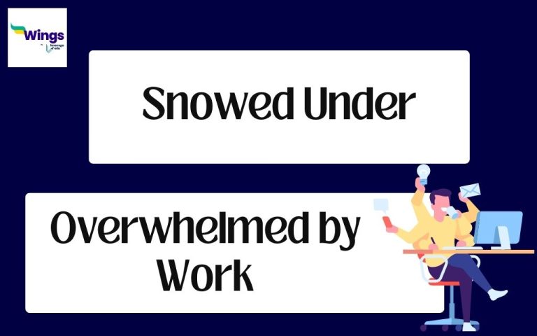 Snowed Under Meaning, Examples, Synonyms, and Quiz | Leverage Edu Explore