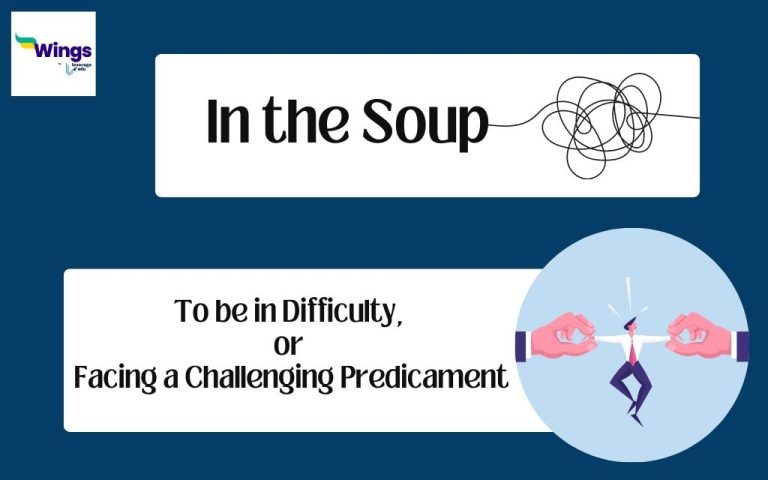 In the Soup Meaning, Examples, Synonyms | Leverage Edu Explore