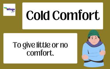 Cold Comfort Idiom Meaning, Examples, Synonyms - Leverage Edu Explore