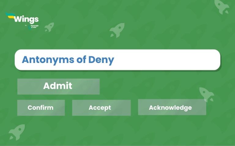 Antonyms of Deny with Meaning and Examples | Leverage Edu Explore