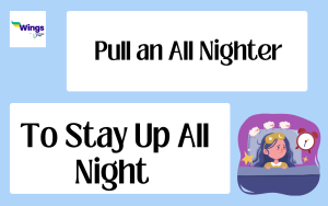 Pull an All Nighter Idiom Meaning, Examples, Synonyms - Leverage Edu Explore