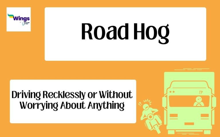 Road hog Idiom Meaning, Usage With Examples | Leverage Edu Explore