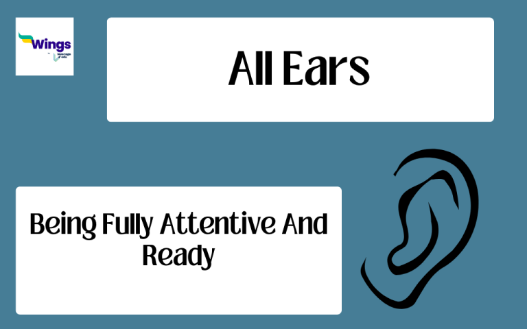 All Ears Idiom Meaning, Examples, Synonyms - Leverage Edu Explore