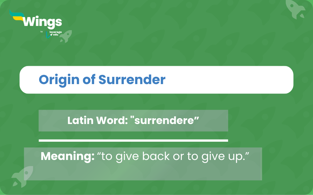 19+ Antonyms of Surrender with Meanings and Examples - Leverage Edu Explore