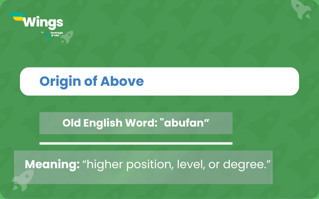 9+ Antonyms of Above with Meanings and Examples - Leverage Edu Explore