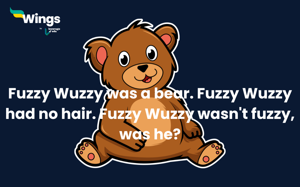 Fuzzy Wuzzy Tongue Twister: Origin, Author & Tips to Practise ...