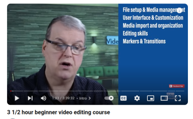 Top 10 Video Editing Course Free Online on YouTube - Leverage Edu Explore