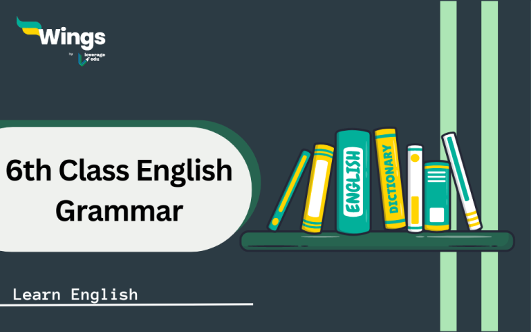 Class Six English Grammar: Syllabus, Topics, & Exercises (PDF Available ...