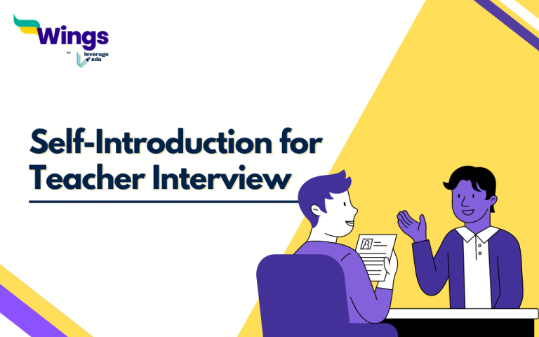 Perfect Self-Introduction for Teacher Interviews: A Complete Guide with ...
