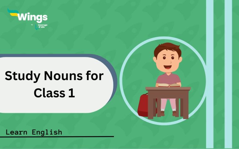 How to Study Nouns for Class 1: Meaning, Types & Exercises [PDF ...