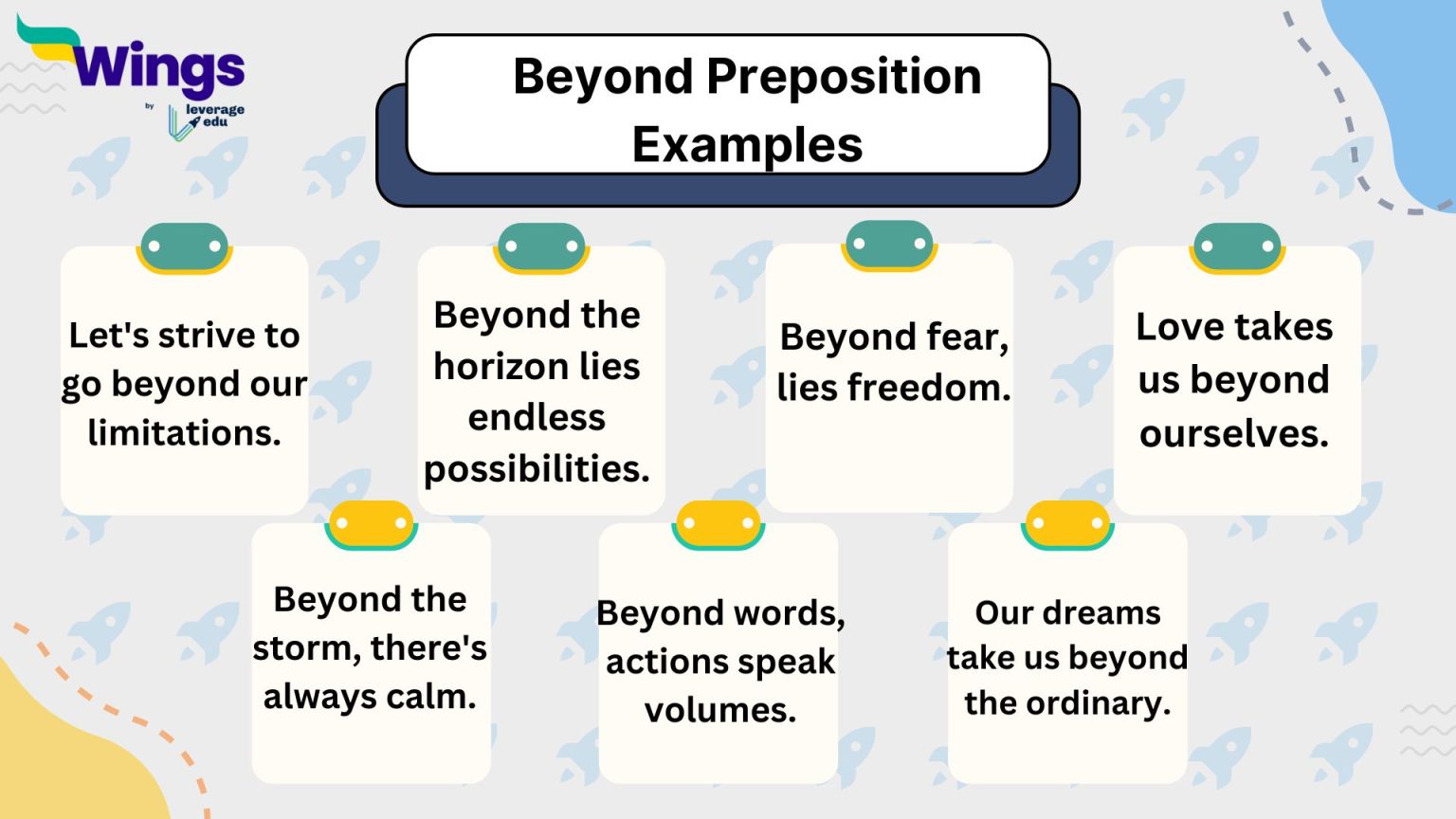 7+ Beyond Preposition Examples, Meaning & Usage - Leverage Edu Explore