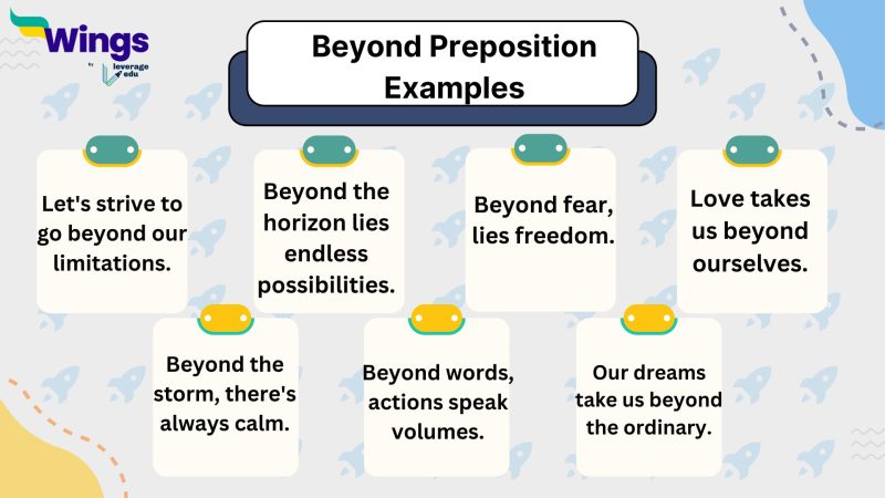 7+ Beyond Preposition Examples, Meaning & Usage - Leverage Edu Explore