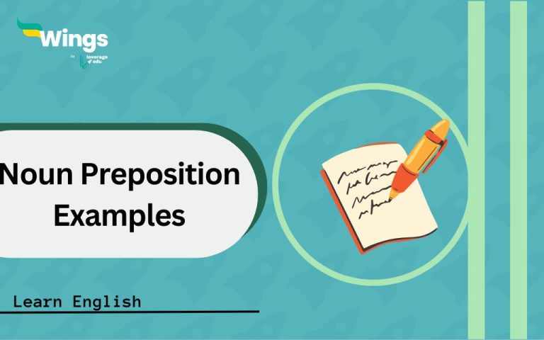 Noun Preposition Examples, List & Exercises For You! | Leverage Edu Explore
