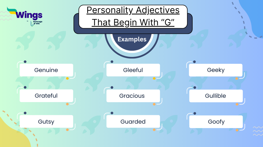 99+ Adjectives Starting with the Letter G Examples - Leverage Edu Explore