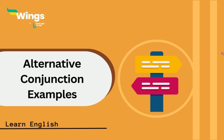 Alternative Conjunction Examples: Meaning, Examples, Practise Exercises ...