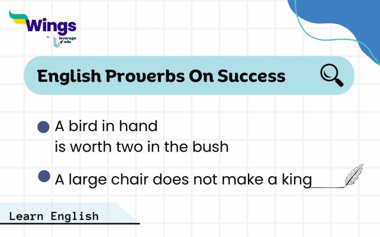 13 Popular English Proverbs On Success (With Explanation) | Leverage ...