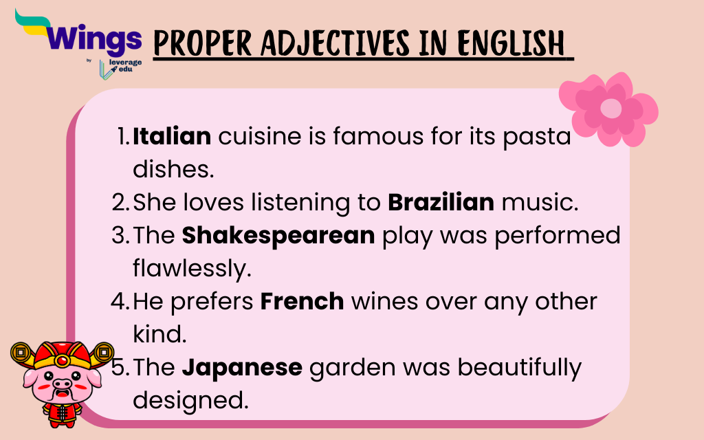 What are Proper Adjectives and How to Use Them? - Leverage Edu Explore