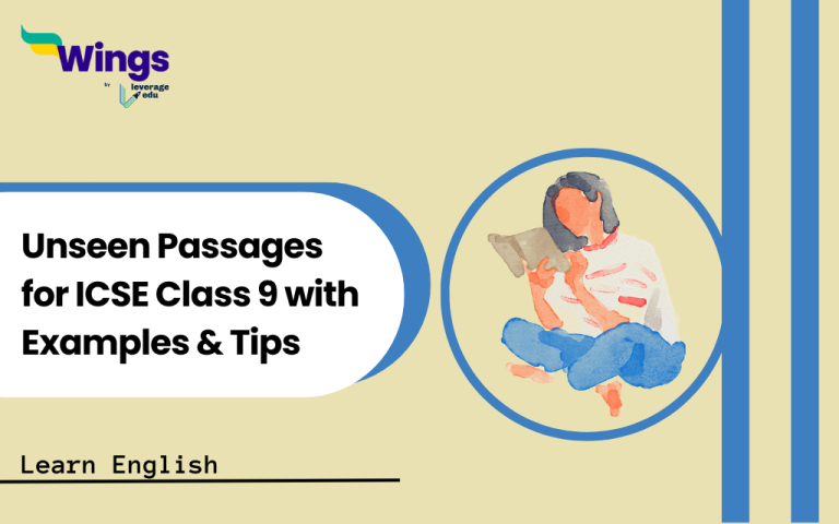 Unseen Passages for ICSE Class 9 with Examples and Tips