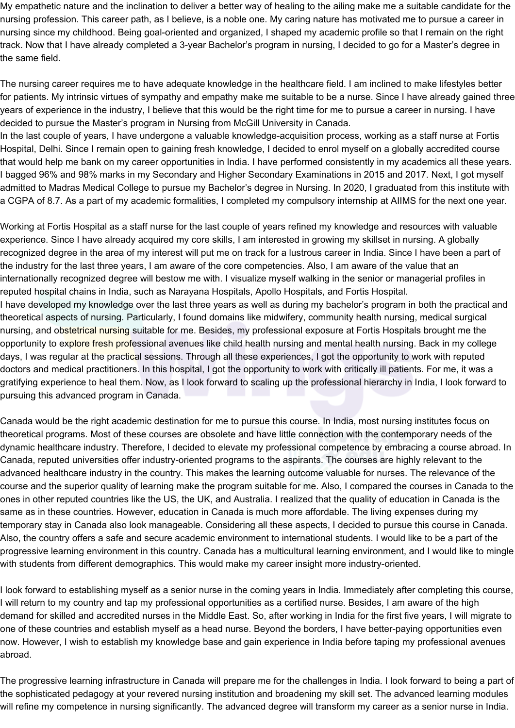 SOP for Nursing: Tips, Samples, Mistakes to Avoid - Leverage Edu Learn
