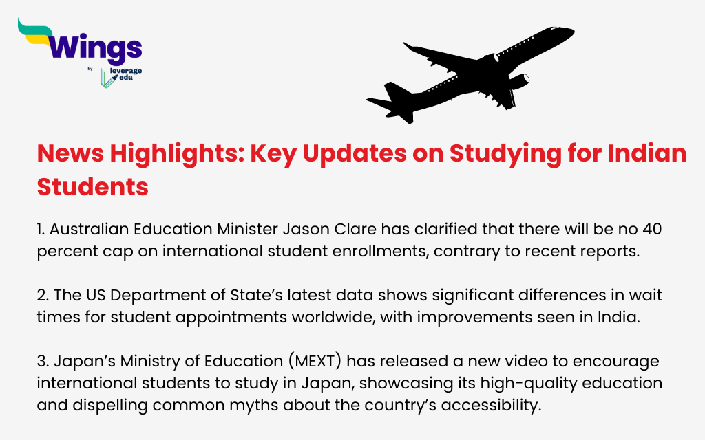 Study Abroad News Update: 10 August 2024 - Leverage Edu Learn