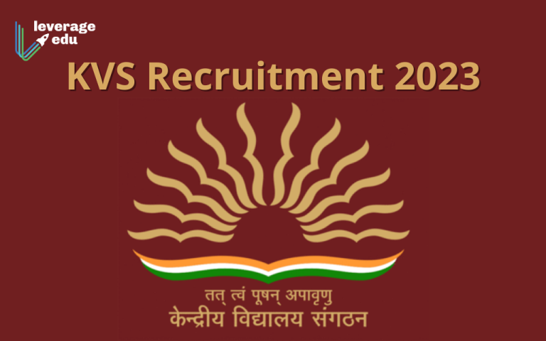 KVS 2023- Notification (Out), Exam Dates, Application Form (Active ...