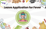 Leave Application for Fever: Format, Samples & 1 Day Leave Letter ...