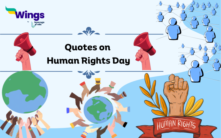 Powerful Top Quotes and Slogans on Human Rights Day - Leverage Edu Discover