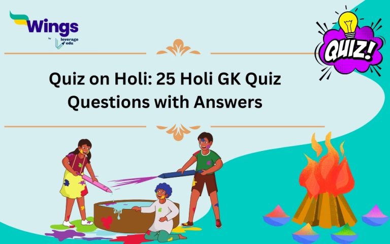 Quiz on Holi: 25+ Holi GK Quiz Questions with Answers - Leverage Edu ...