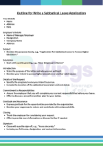 Sabbatical Leave Letter to Employer: Format and Samples | Leverage Edu ...