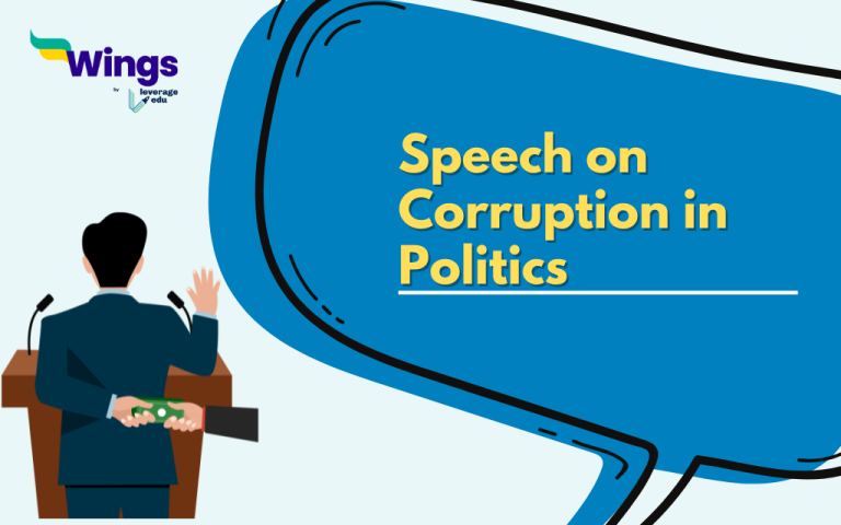 Best Speech on Corruption in Politics in English for Students ...