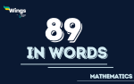 89 In Words: How to Spell Eighty-Nine and Solved Examples - Leverage ...