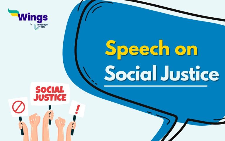 Speech on Social Justice: 120 & 150-word Speech Samples for Students ...